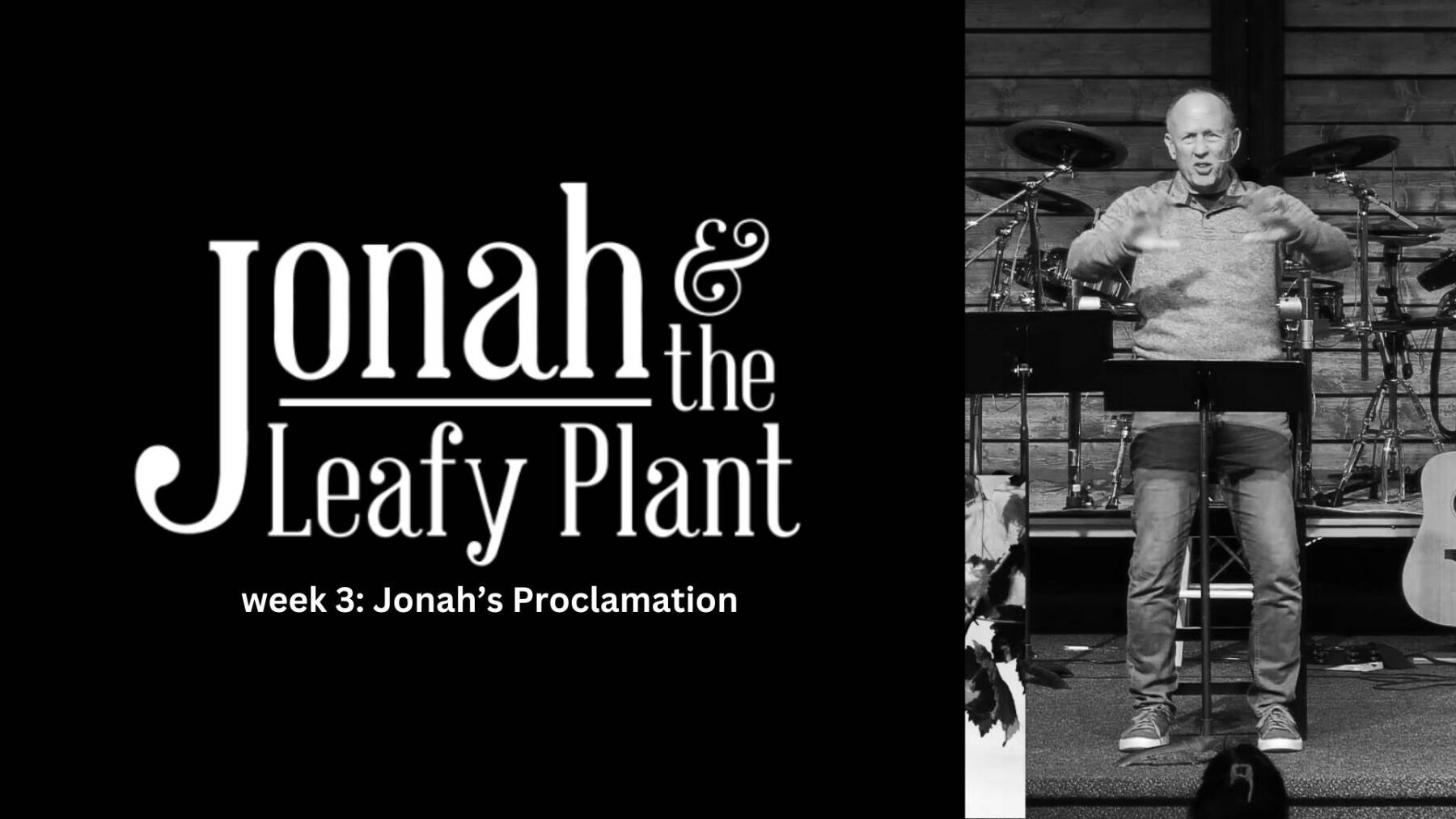 Jonah and The Leafy Plant wk3: Jonah's Proclamation - Waterford ...