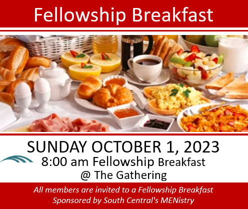Fellowship Breakfast! - The Church of Christ at South Central