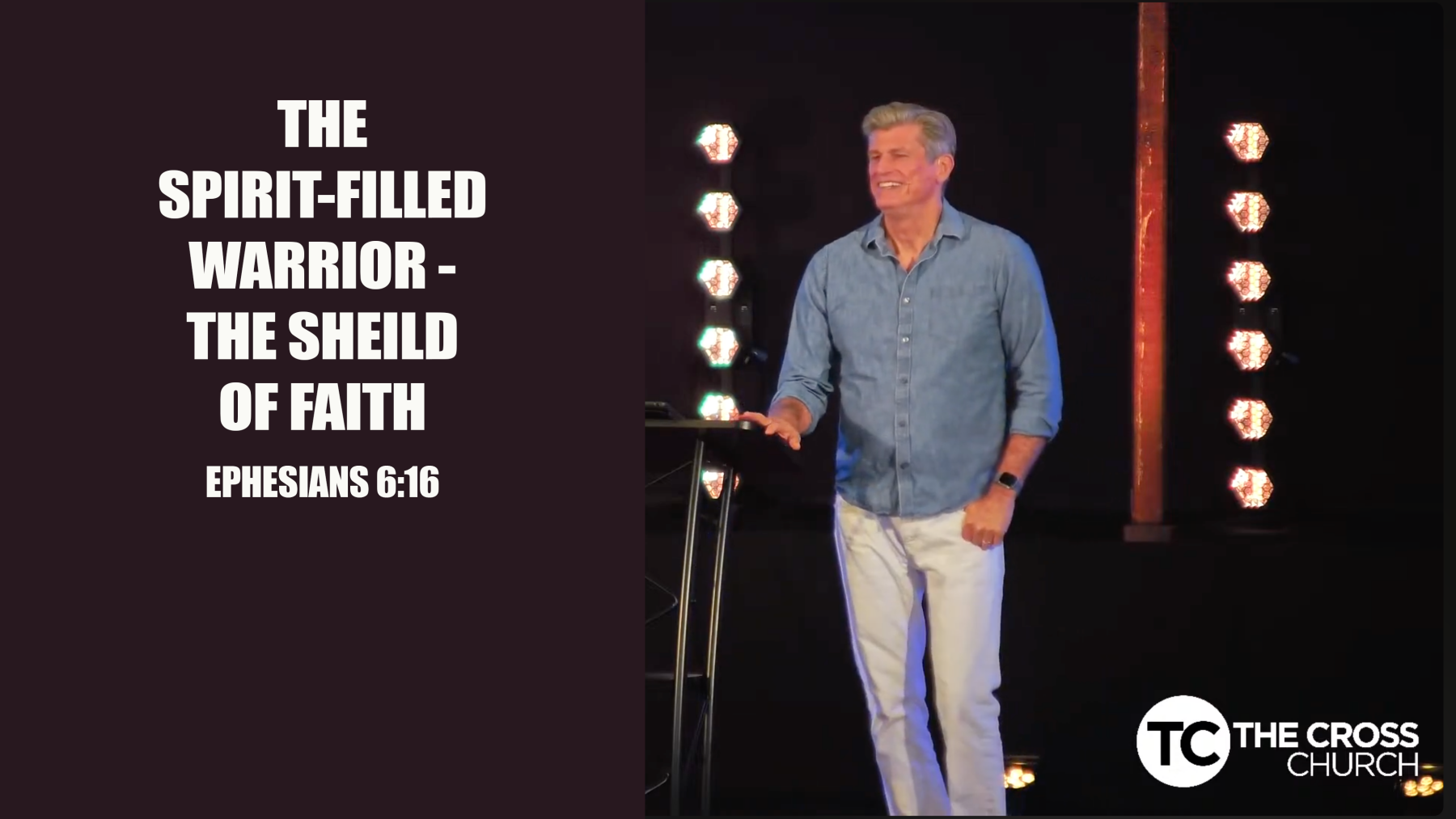 THE SPIRIT FILLED WARRIOR - THE SHEILD OF FAITH - Ephesians 6:16 2025 ...