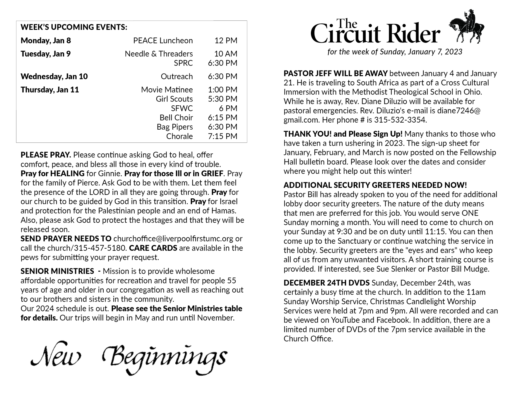 NEWS - All of Us - Liverpool First United Methodist Church