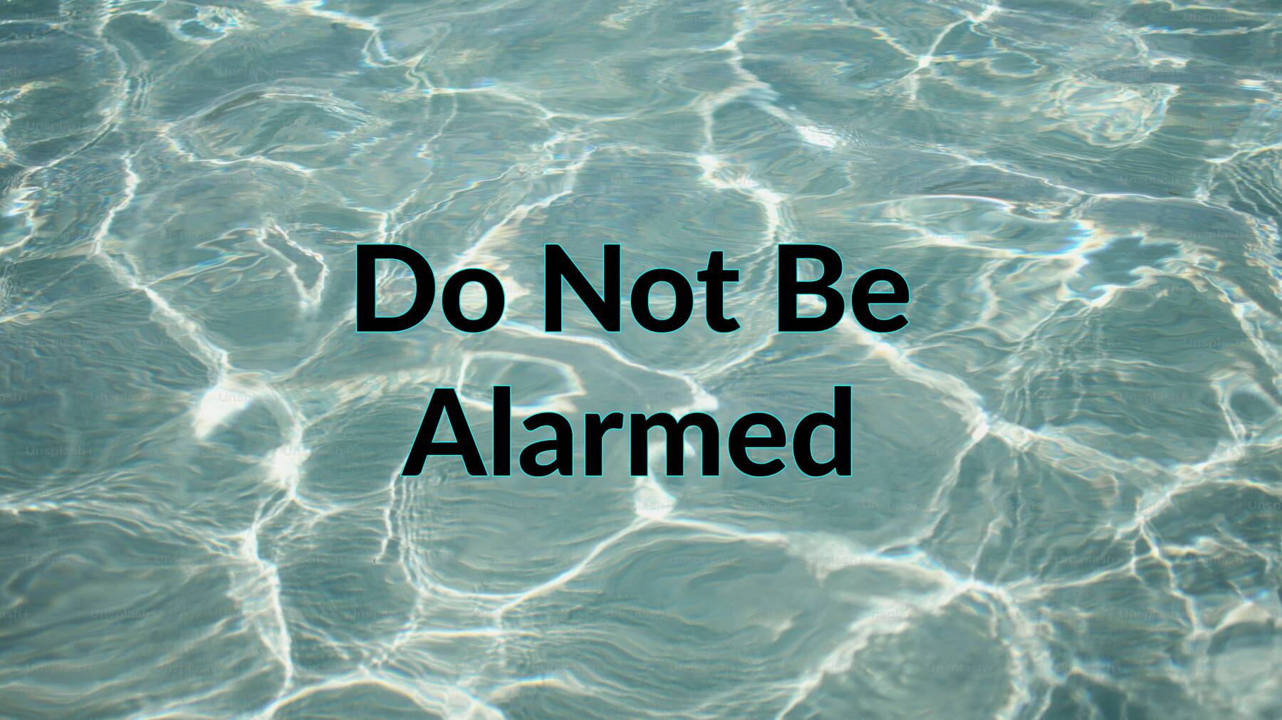 Do Not Be Alarmed - Liverpool First United Methodist Church