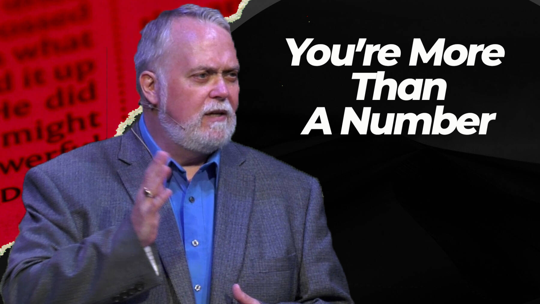 You're More Than A Number - Peace Lutheran Church