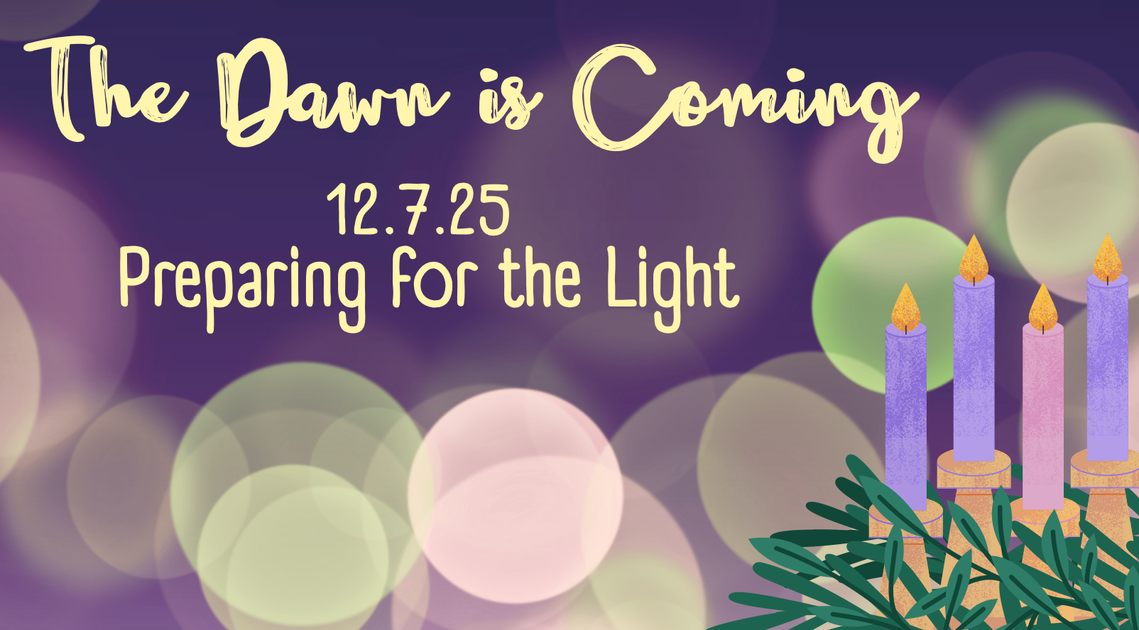 Preparing for the Light - Tabor Church