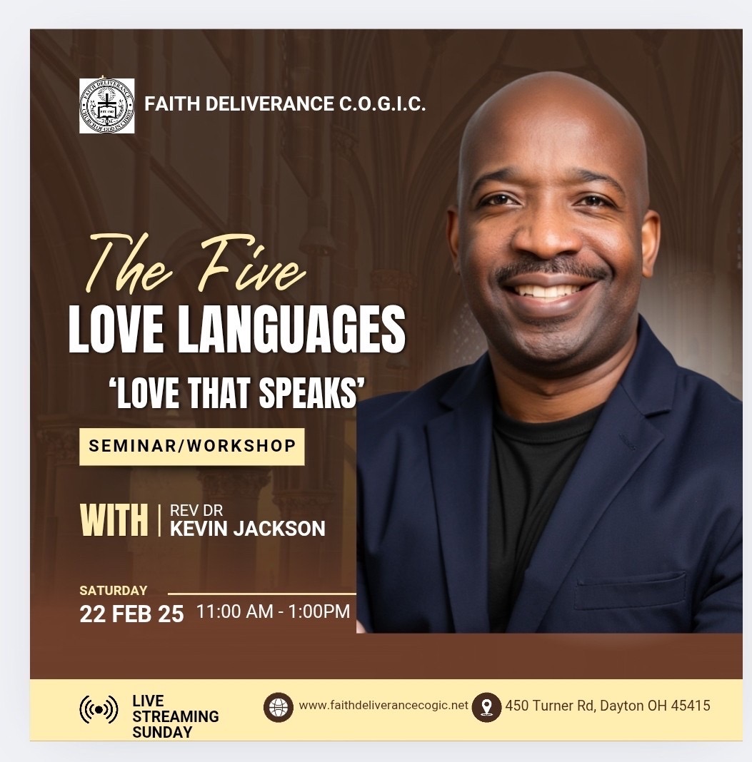 The Five Love Languages - Faith Deliverance Church of God in Christ