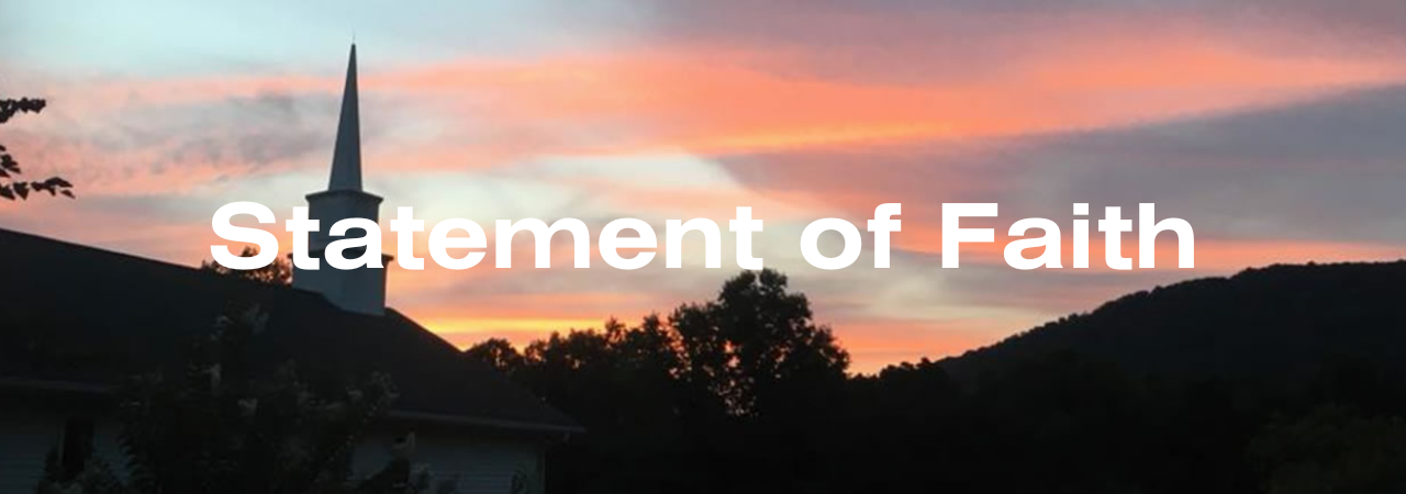 Statement Of Faith - Walk on the Water Faith Church