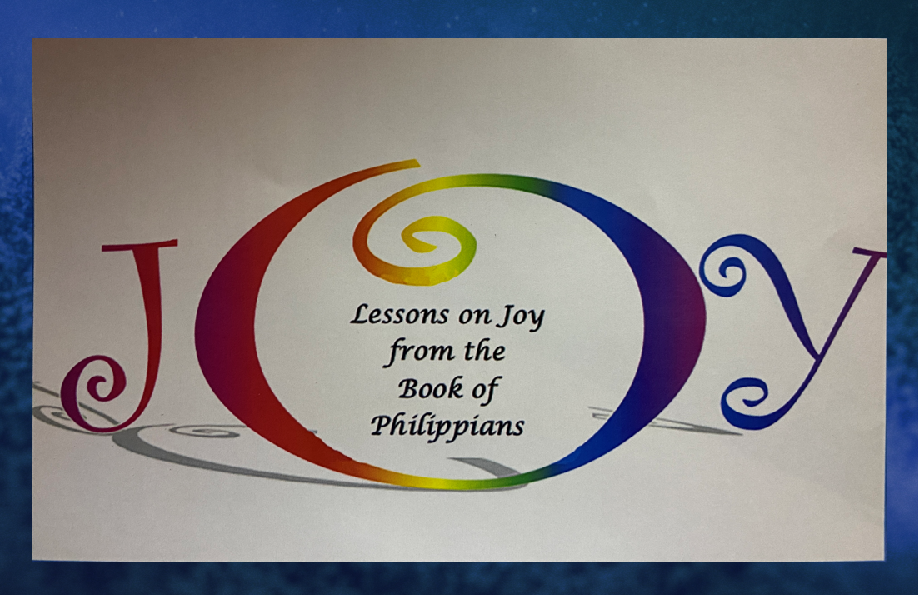 LESSONS ON JOY FROM THE BOOK OF PHILIPPIANS - Village Bible Church