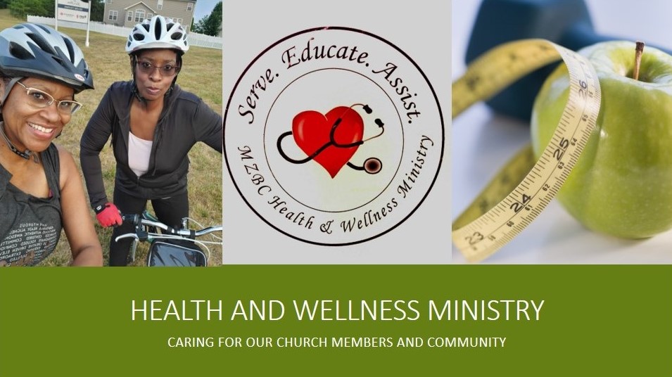 Health And Wellness Ministry - Mt. Zion Baptist Church of Spotsylvania ...