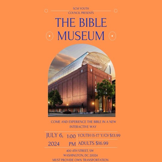 The Bible Museum Tour - Scripture Cathedral Ministries