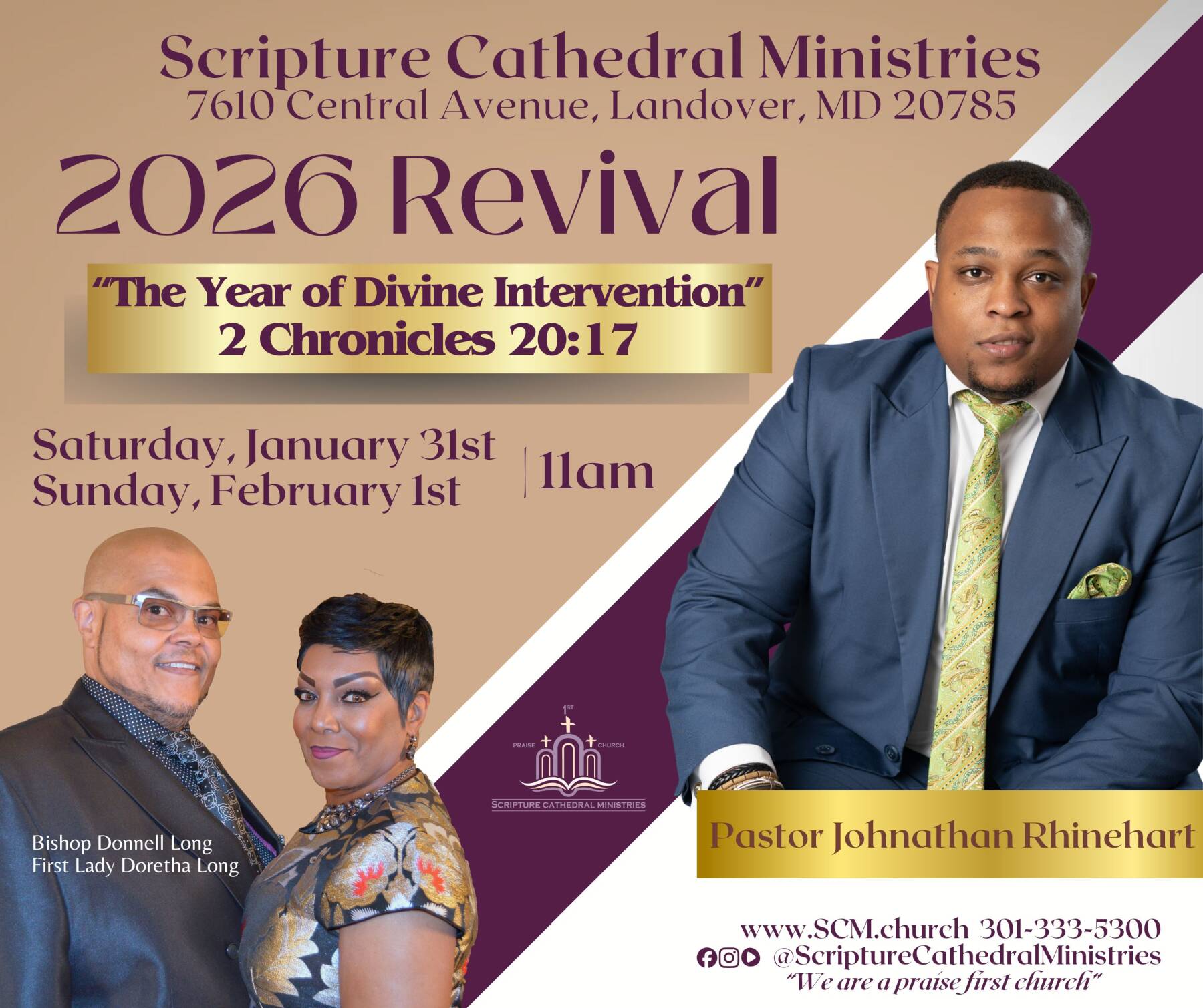2026 New Year's Revival - Scripture Cathedral Ministries
