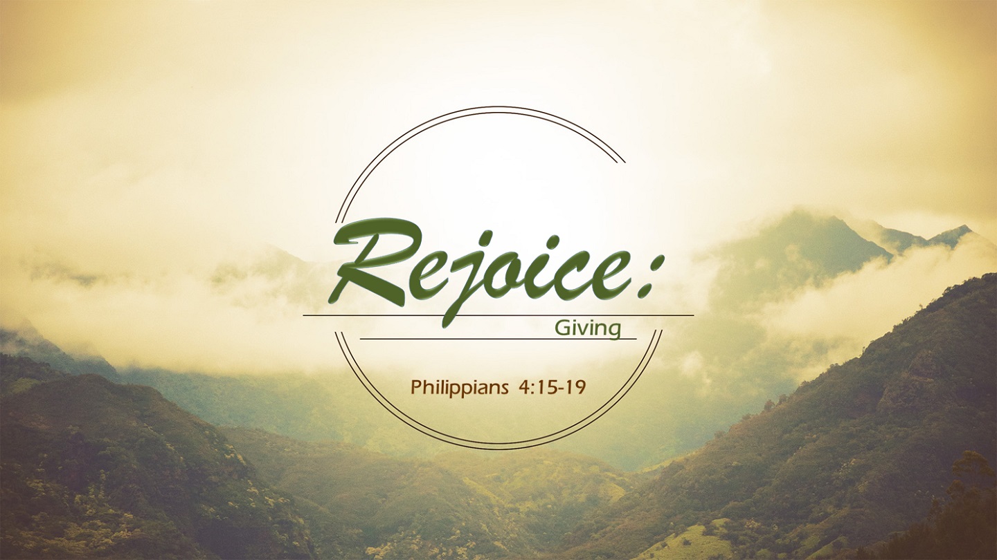 Rejoice: Giving - Grace Baptist
