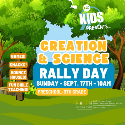 Rally Day - Faith Christian Center
