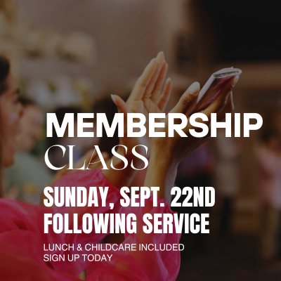 Membership Class - Faith Christian Center