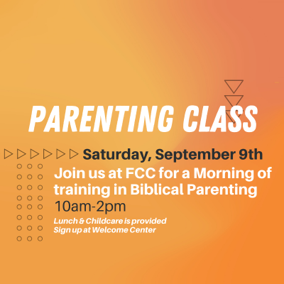 Parenting Class - Faith Christian Center