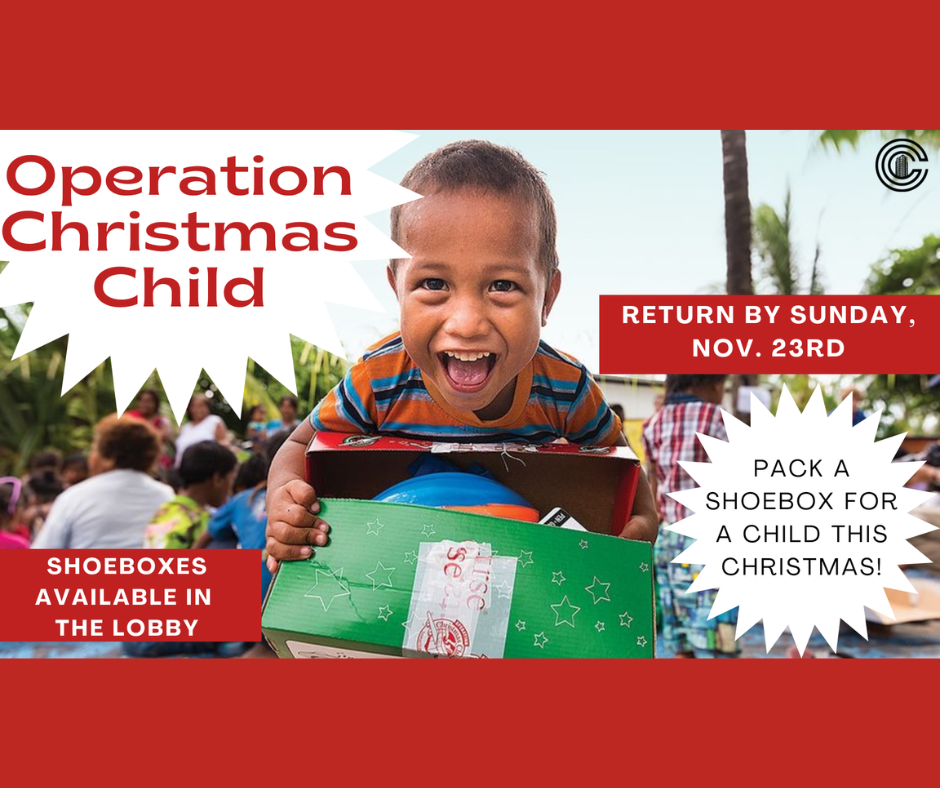 Fill a Shoebox for Operation Christmas Child! - Capital Church