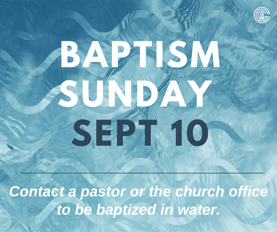Baptism Sunday - Capital Church