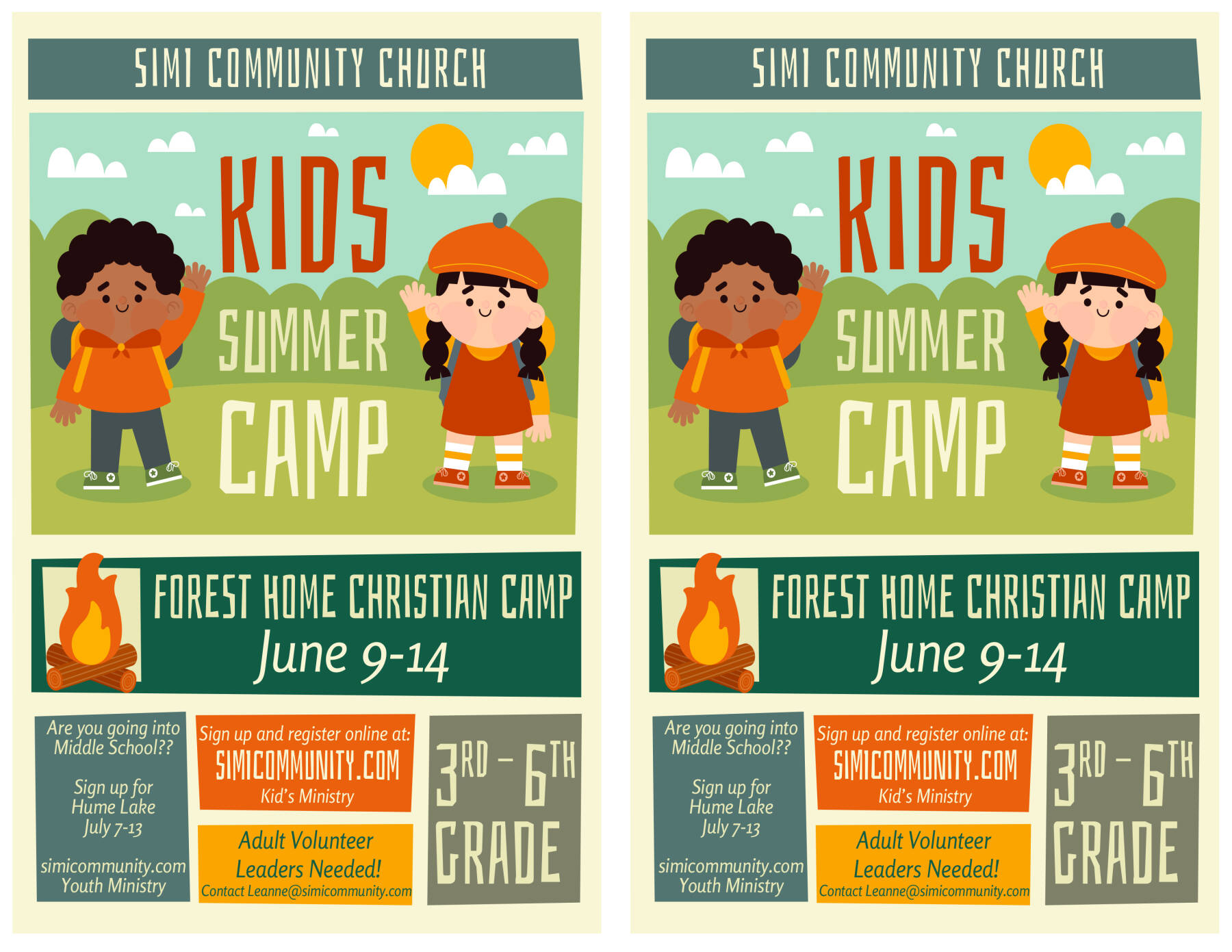 3rd-6th Grade Summer Camp - Simi Community Church