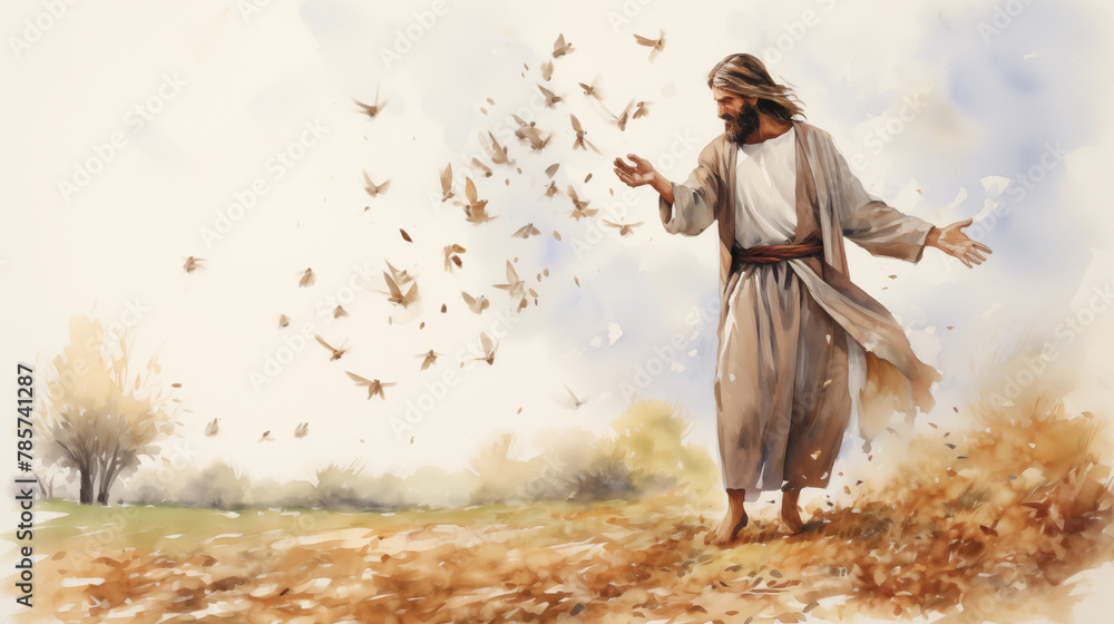 Mark 4:26--And he said, So is the kingdom of God, as if a man should ...