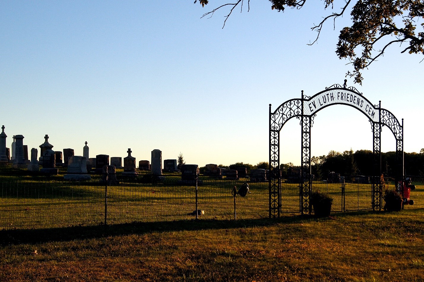 Cemetery Records - Friedens Lutheran Church