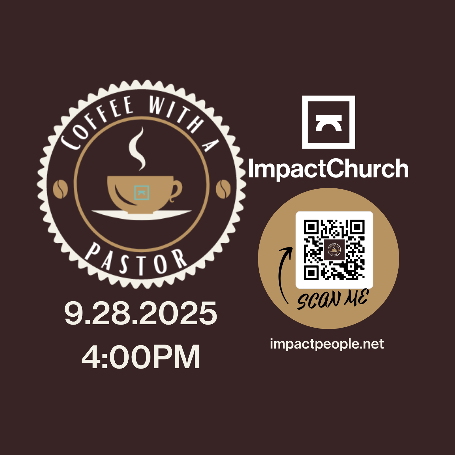 Coffee with a Pastor - Impact Church