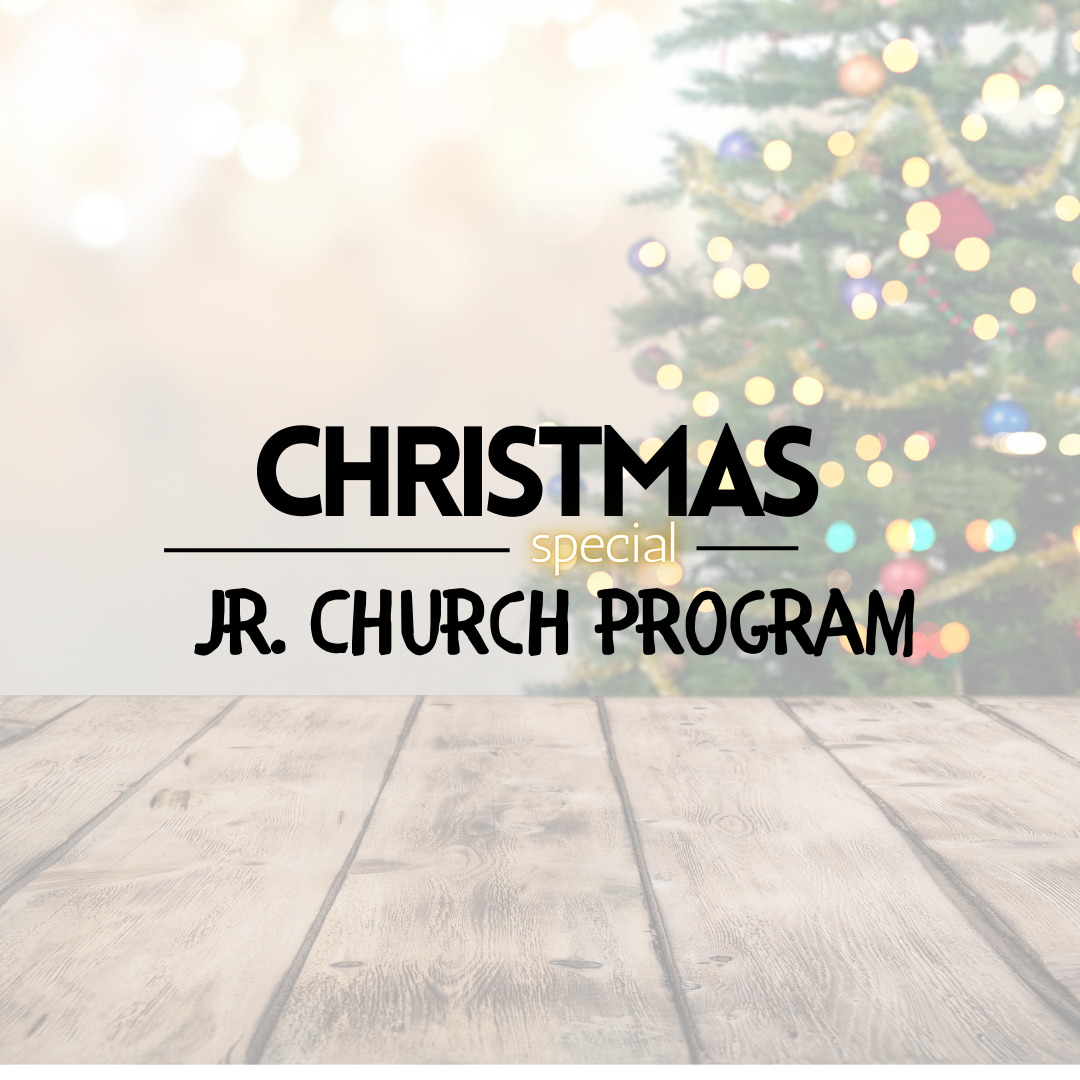 Junior Church Christmas Special - Mount Pisgah Baptist Church