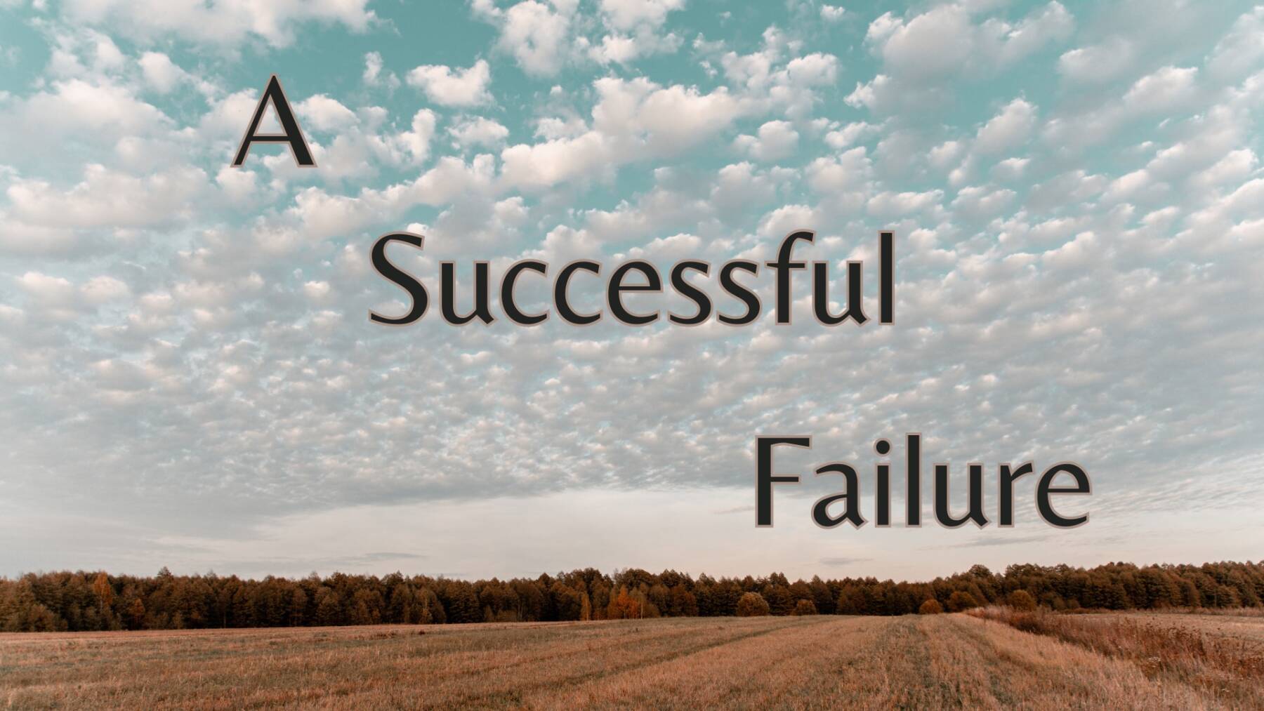 A Successful Failure - First Baptist Tanner