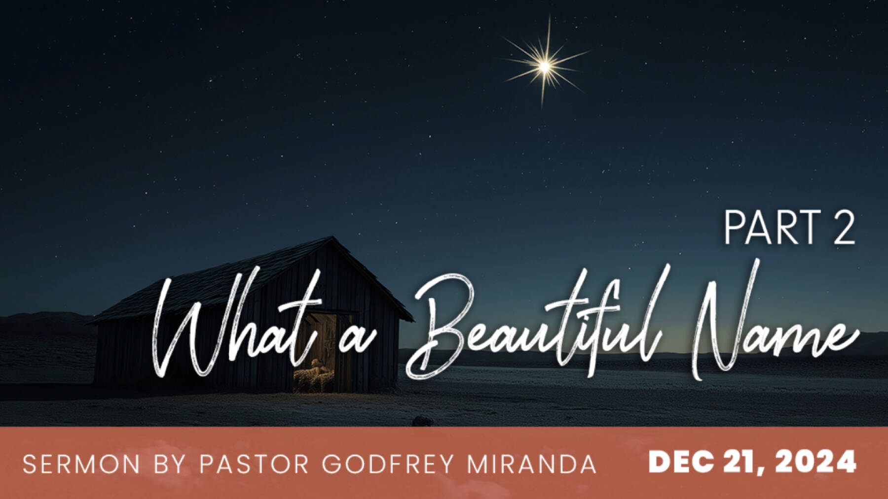 What a Beautiful Name, Part 2 - Littleton Seventh-day Adventist Church