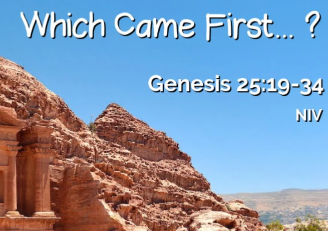 Which Came First? - Surf City Church