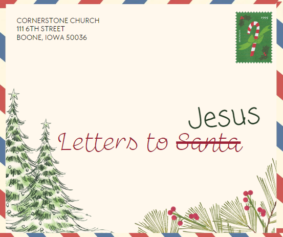 Letters to Jesus Pt1 - Cornerstone Alliance Church