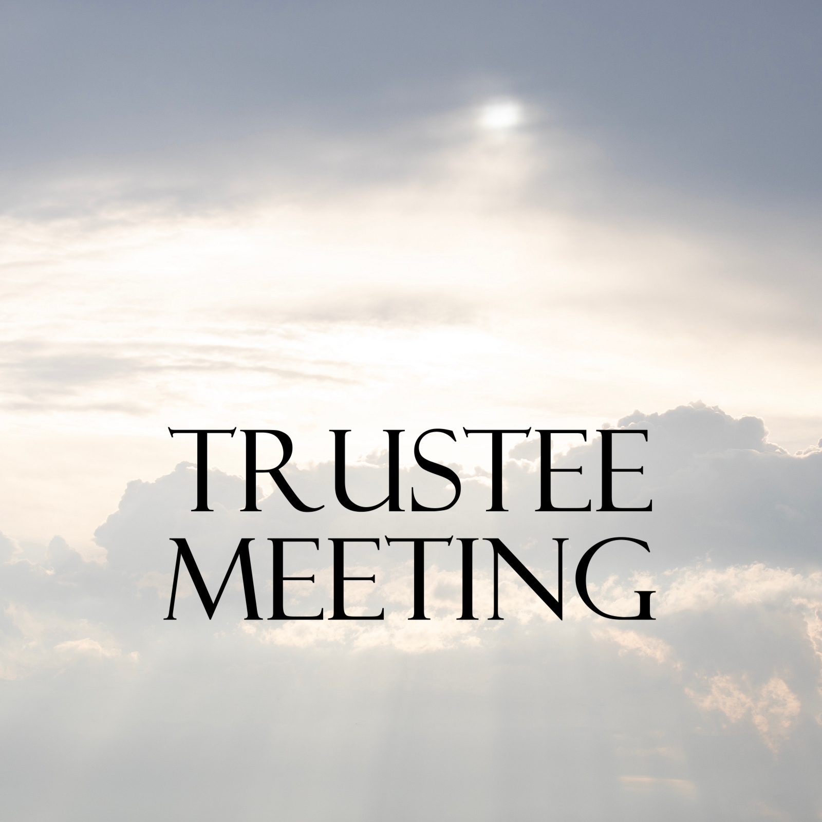 Trustee Mtg. - Zion Lutheran Church
