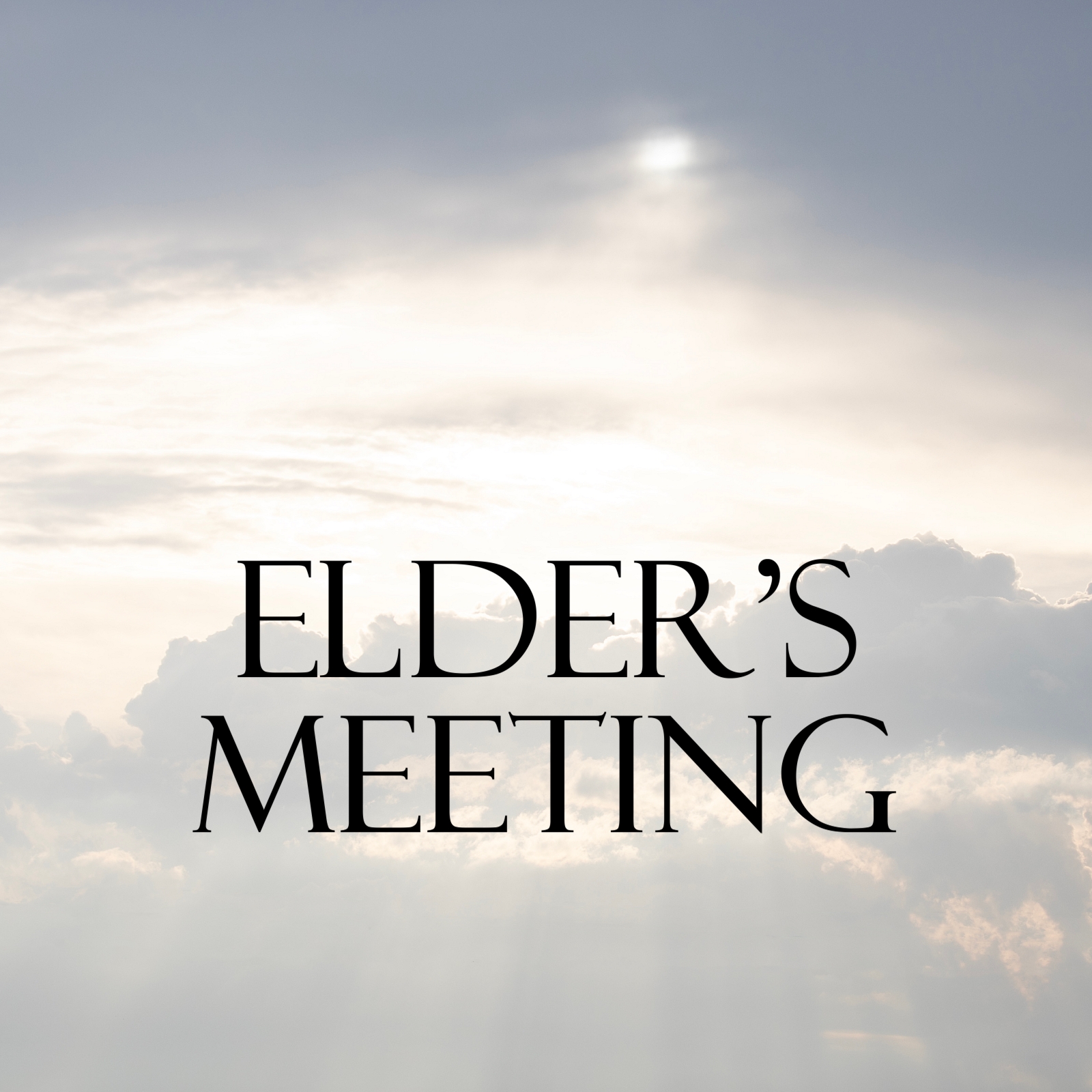 Elder's Mtg - Zion Lutheran Church