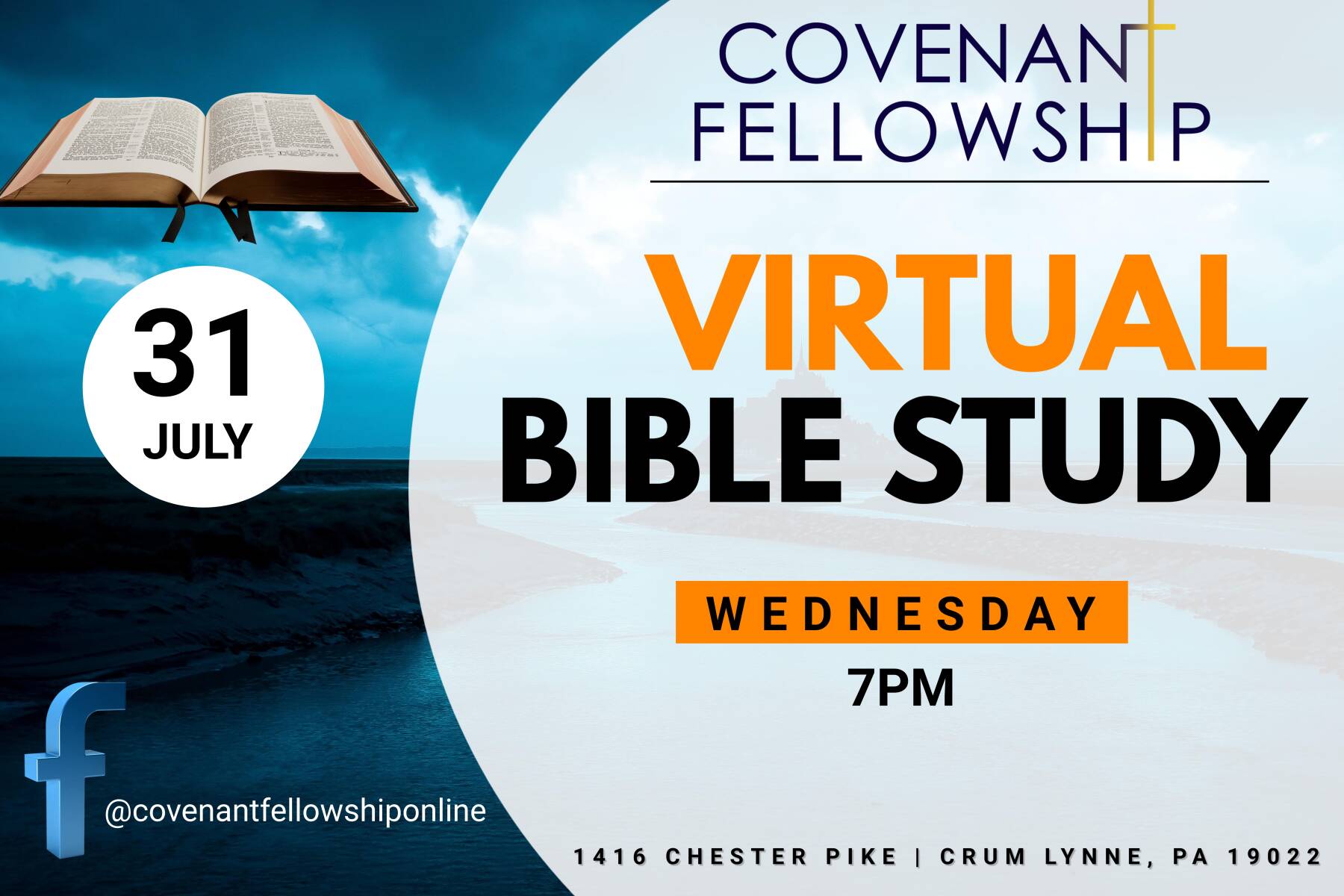 Virtual Bible study - Covenant Fellowship Community