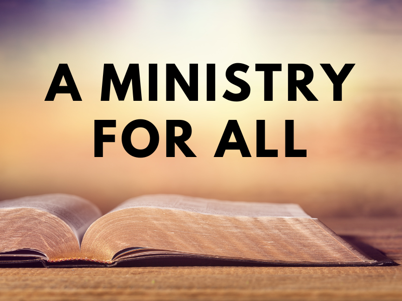 A Ministry For All - Palm Springs Seventh-day Adventist Church
