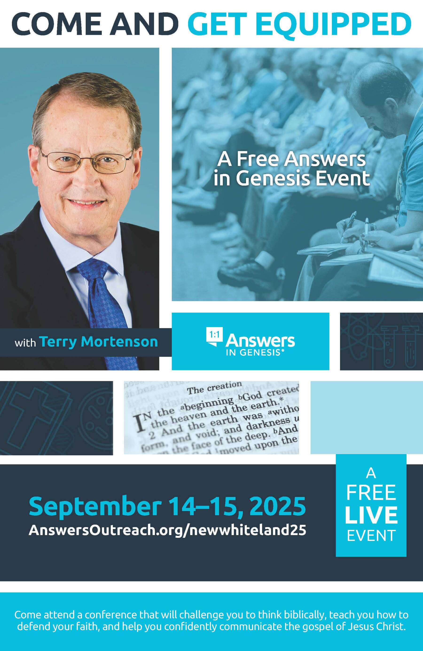 Answers In Genesis Conference September 14th and 15th - Gracepoint Church