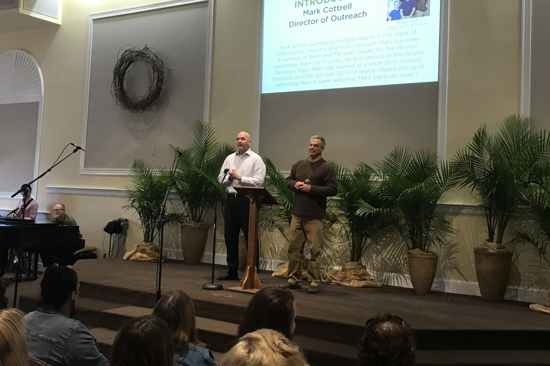 DIRECTOR OF OUTREACH ANNOUNCED - West Church