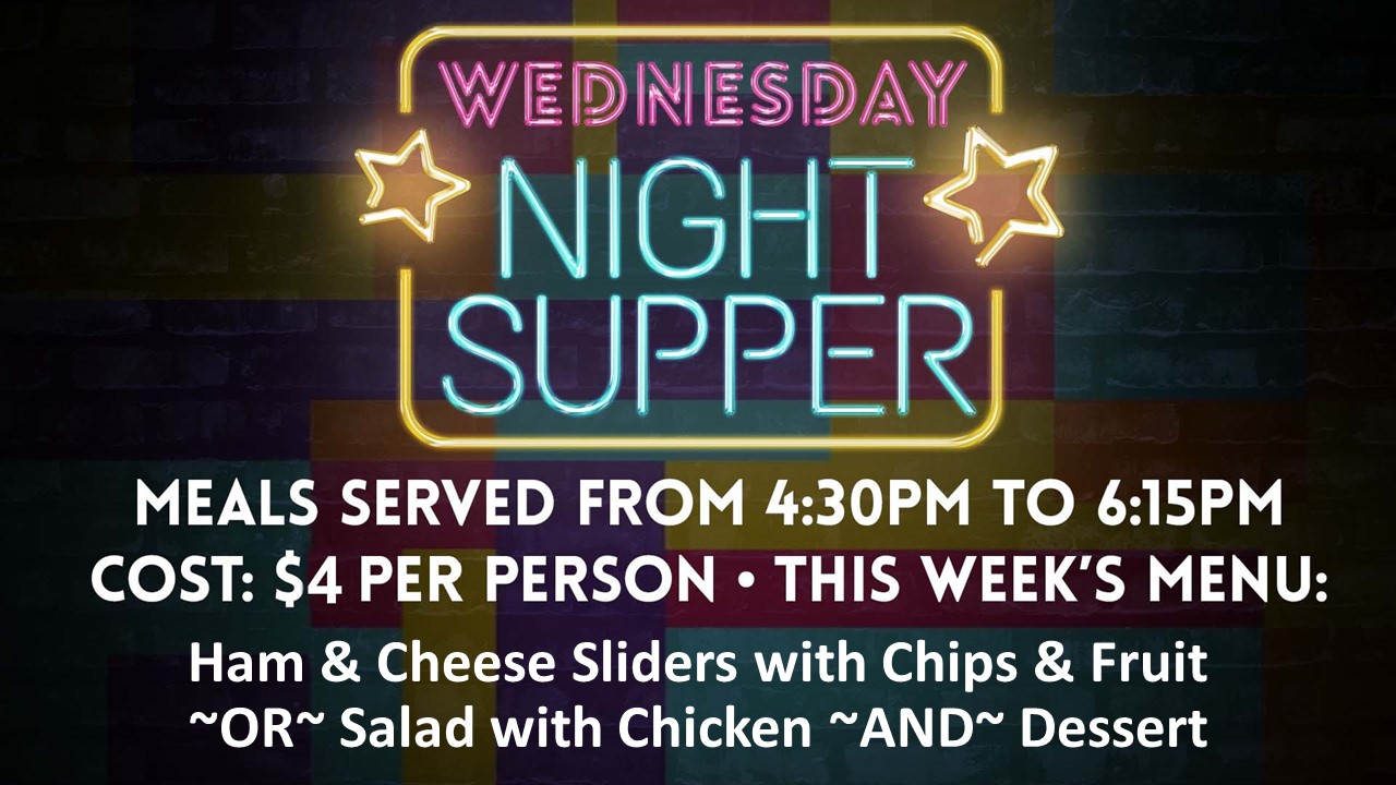 Wednesday Night Family Supper - Celebration Church Tri-Cities