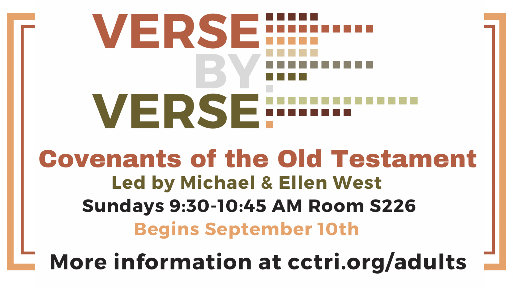 Verse by Verse Bible Study with Michael & Ellen West - Celebration ...