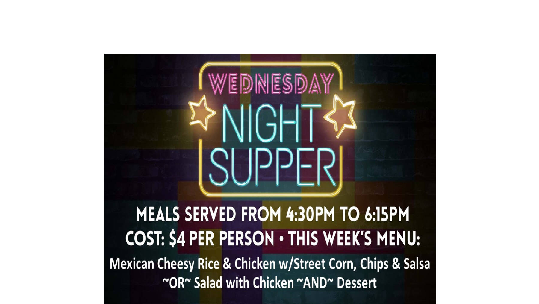 Wednesday Night Family Supper - Celebration Church Tri-Cities