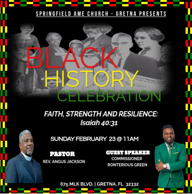 SPRINGFIELD AME CHURCH - BLACK HISTORY CELEBRATION - Springfield A.M.E ...