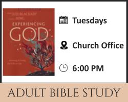 Experiencing God Adult Bible Study - Simple Life Church of the Cumberlands