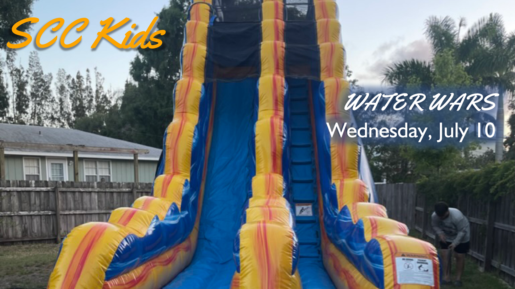 SCC Kids Water Wars Night - Sarasota Christian Church