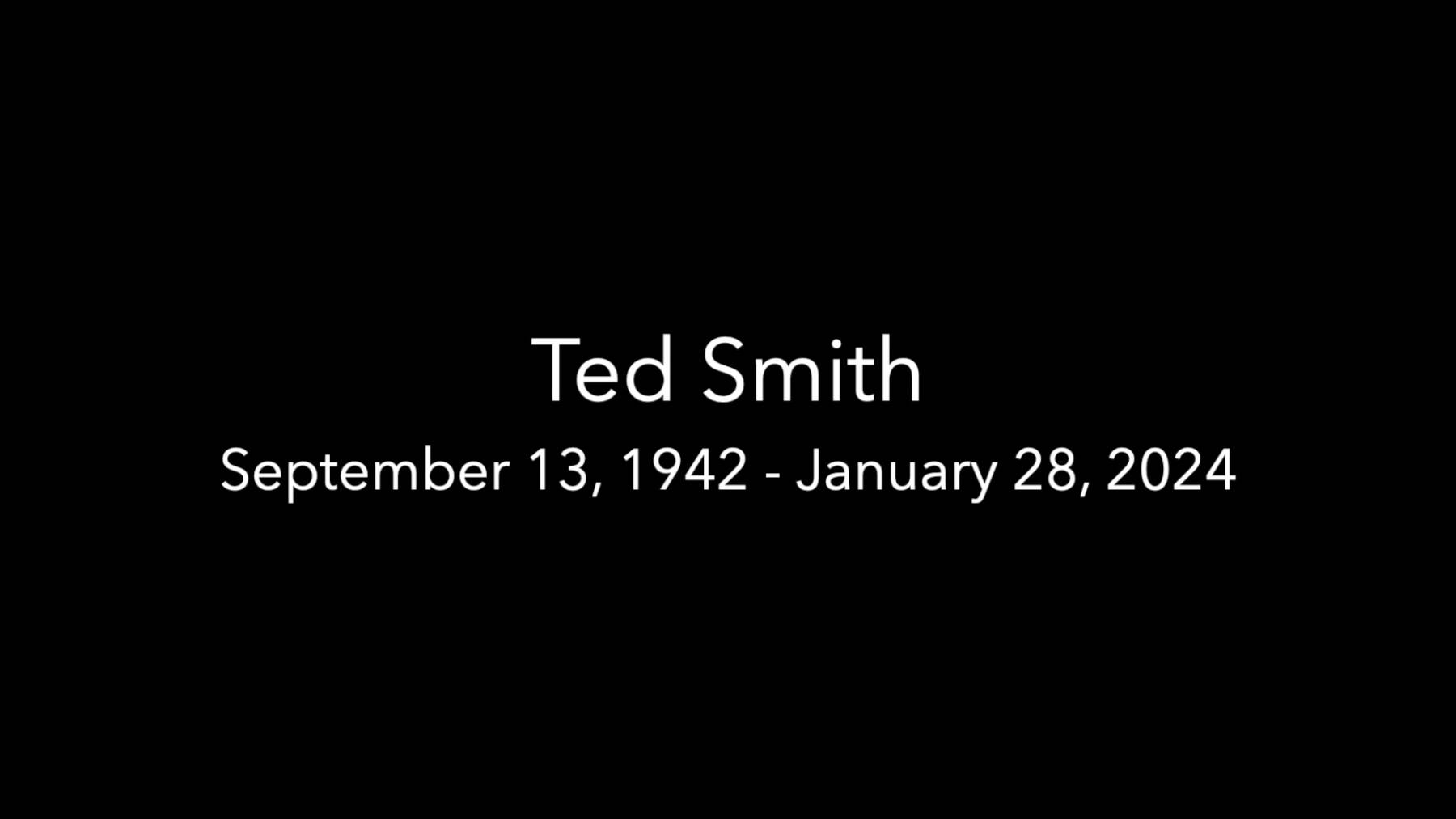 Celebration and Memory of Ted Smith - Winterville Baptist Church