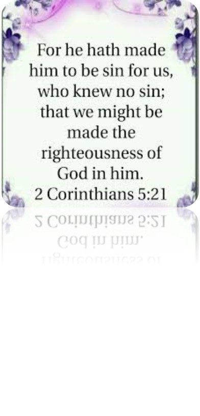 Verse of the Week - 2 Corinthians 5:21 – (NKJ) - June 23 – June 29 ...