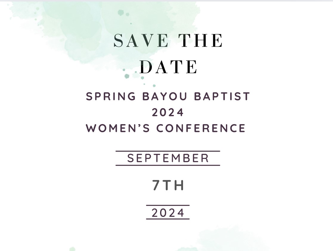 Goodness of God 2024 Women's Conference - Spring Bayou Baptist Church