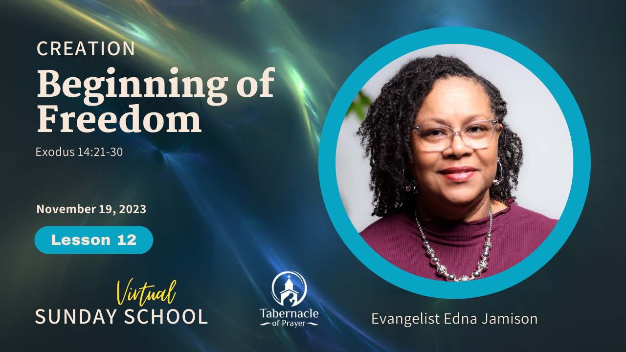 Virtual Sunday School with Evangelist Edna Jamison - Tabernacle of Prayer