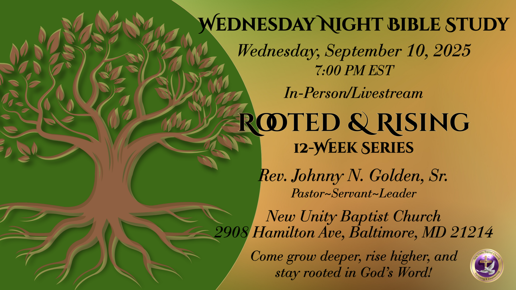 Rooted & Rising: Sabbath, Silence & Sacred Rhythms Mark 6:31, Psalm 46: ...