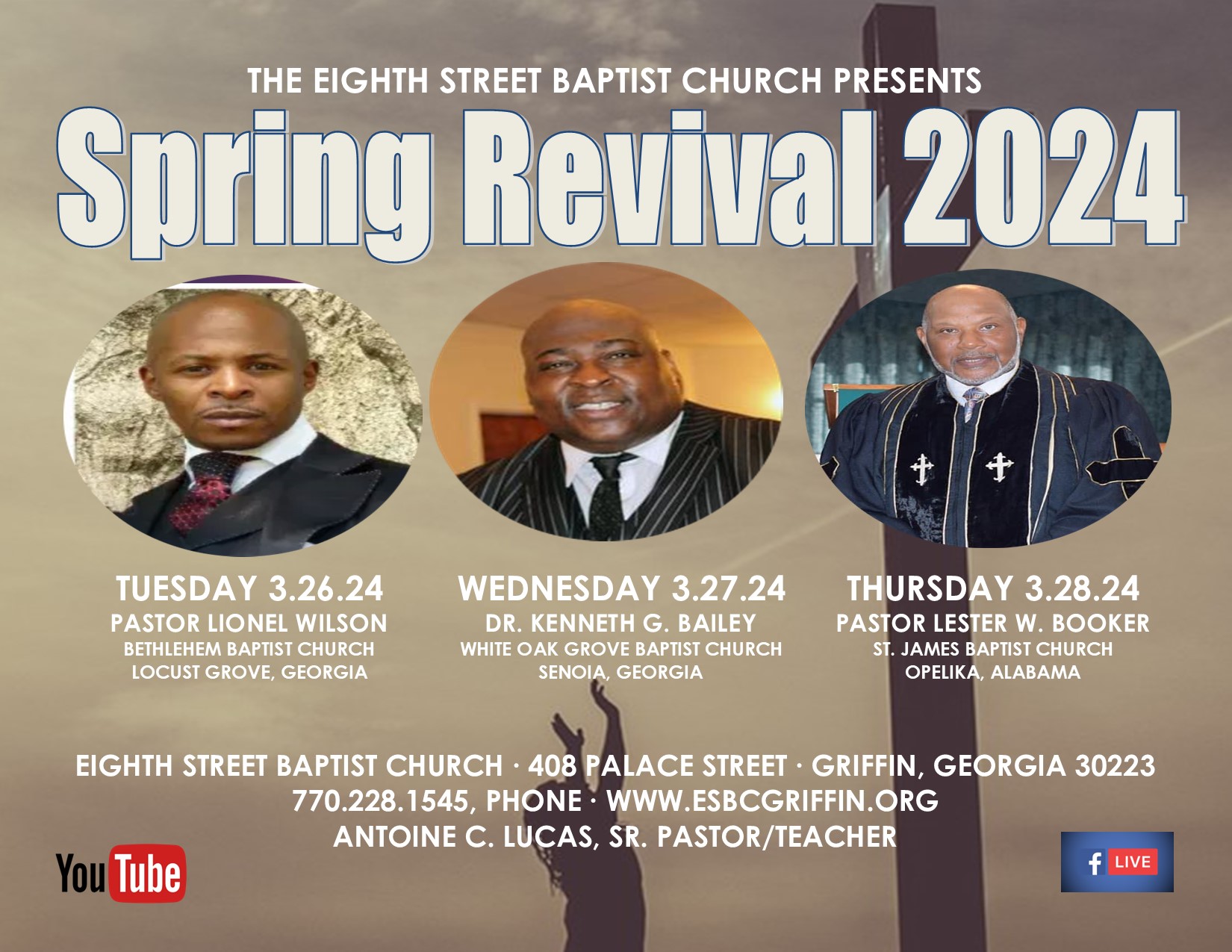 Spring Revival 2024 - Eighth Street Baptist Church
