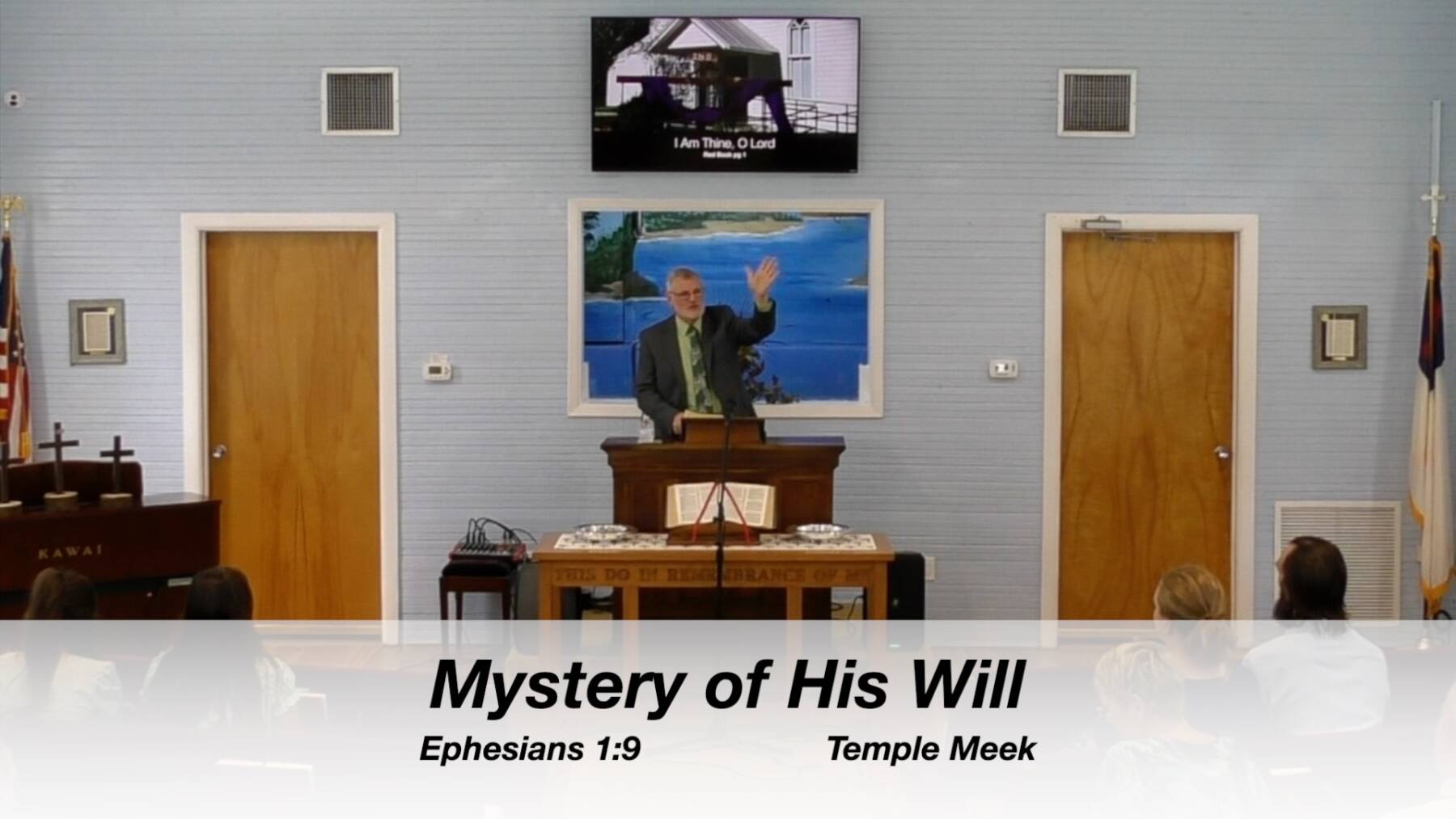 Mystery of His Will - Pine Grove Baptist Church