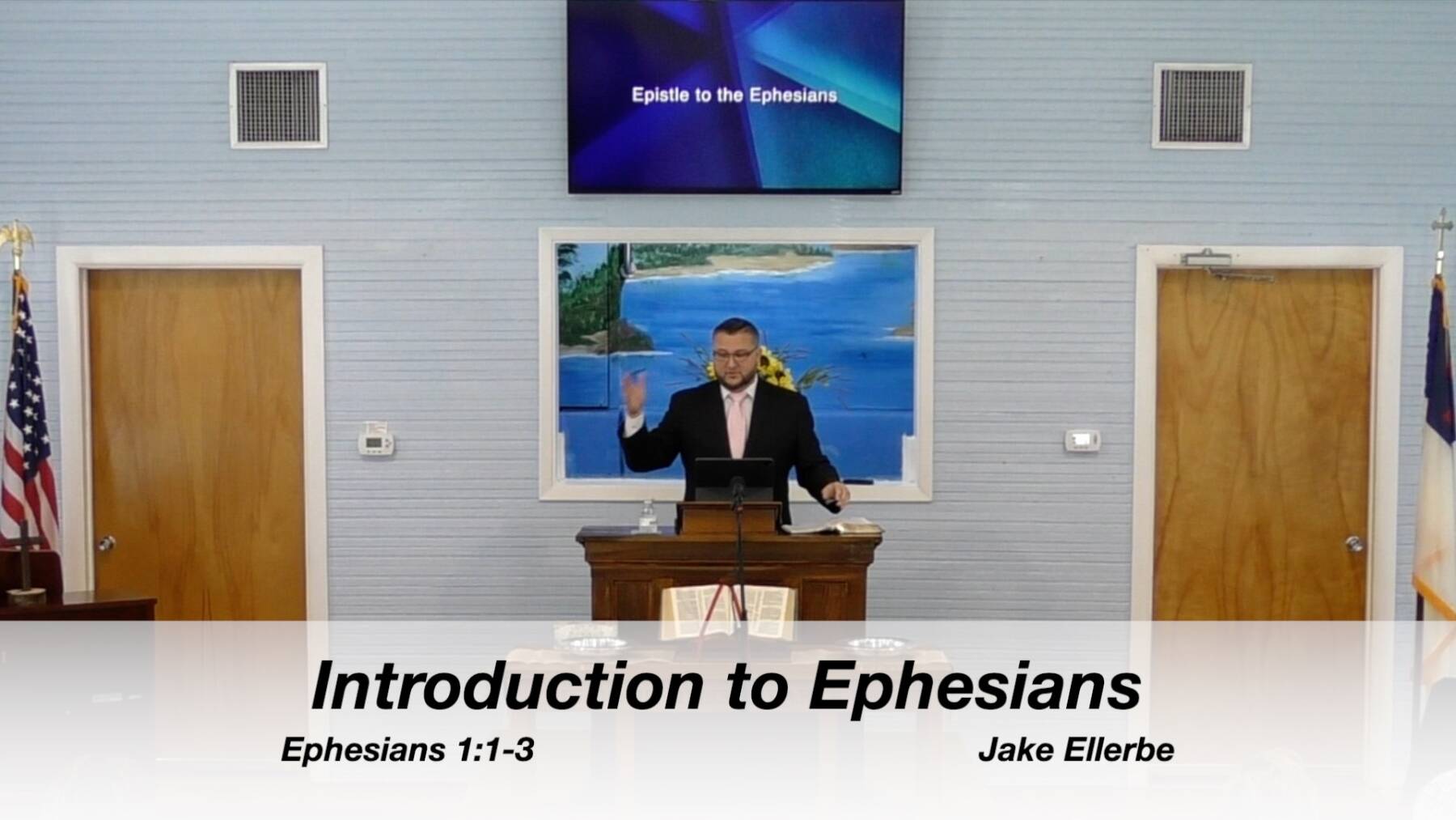 Introduction to Ephesians - Pine Grove Baptist Church
