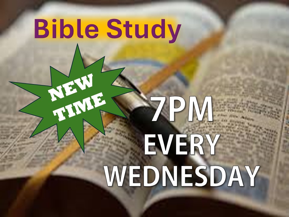 Bible Study - Gethsemane Park Apostolic Church