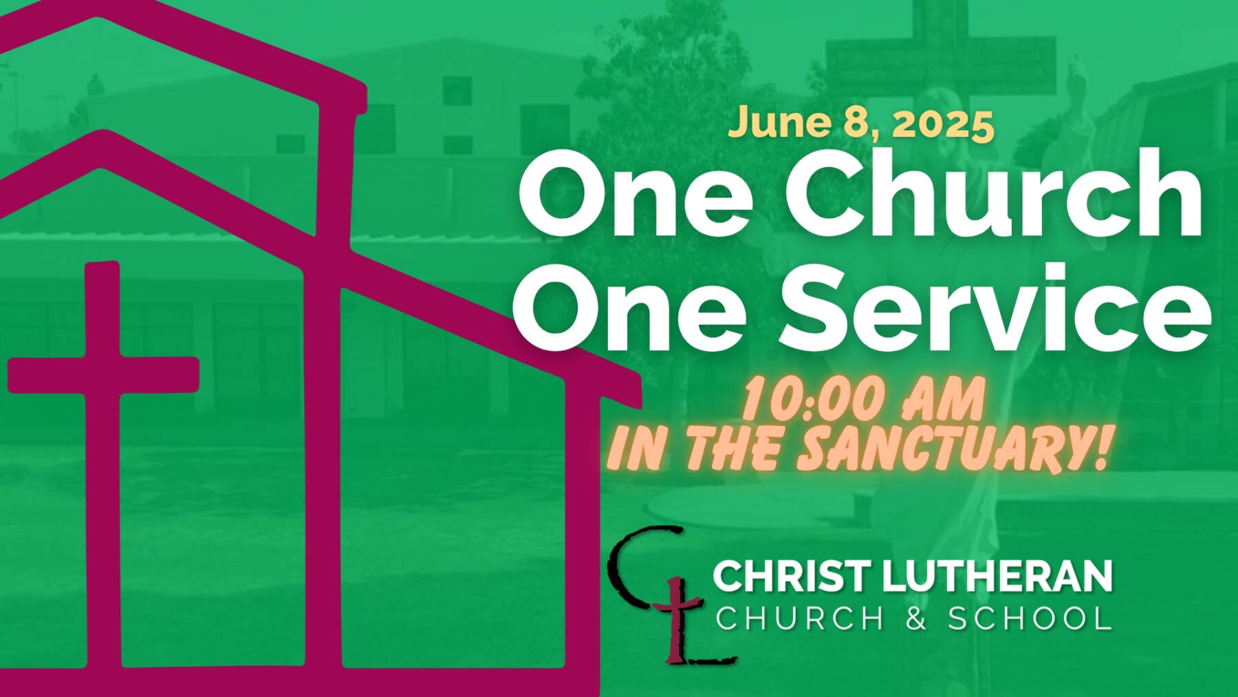 ⛪️ Pentecost Worship - One Church | One Worship Service - Christ ...